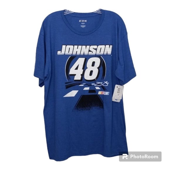 Johnson | Shirts | Nascar Shirt Mens Xl Tee Jimmie Johnson 48 Racing ...